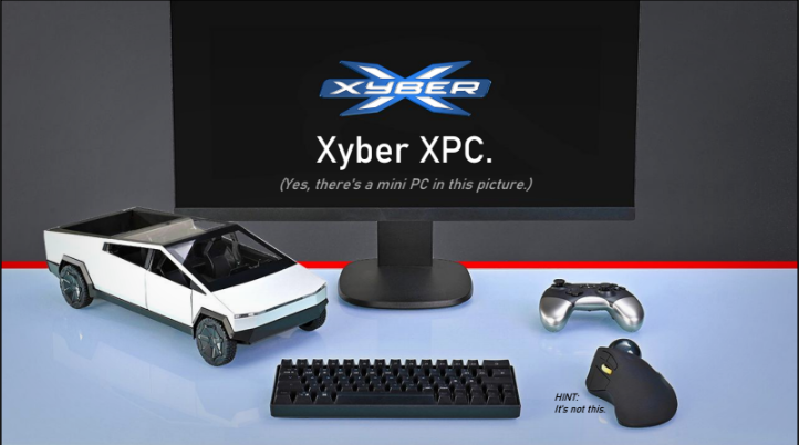 AMD Ryzen 8845hs Xyber XPC Mini PC Truck - XyberTruck